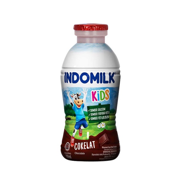 Jual INDOMILK UHT CHOCO BOTOL 190 ML - SUSU | Shopee Indonesia