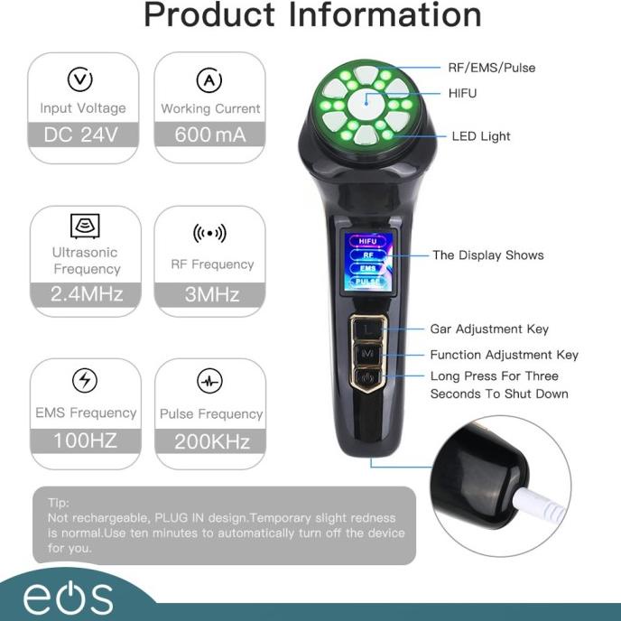 Jual 4 in one MINI HIFU 3rd Generation Mini hifu RF EMS and PULSE ...