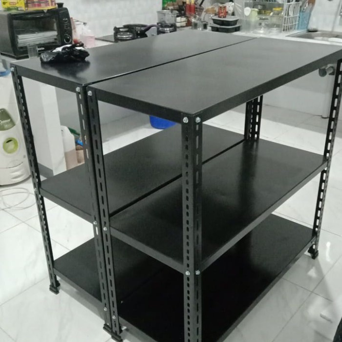 Jual Rak Besi Serbaguna 3 Susun Ukuran 454075 Terima Custom | Shopee ...