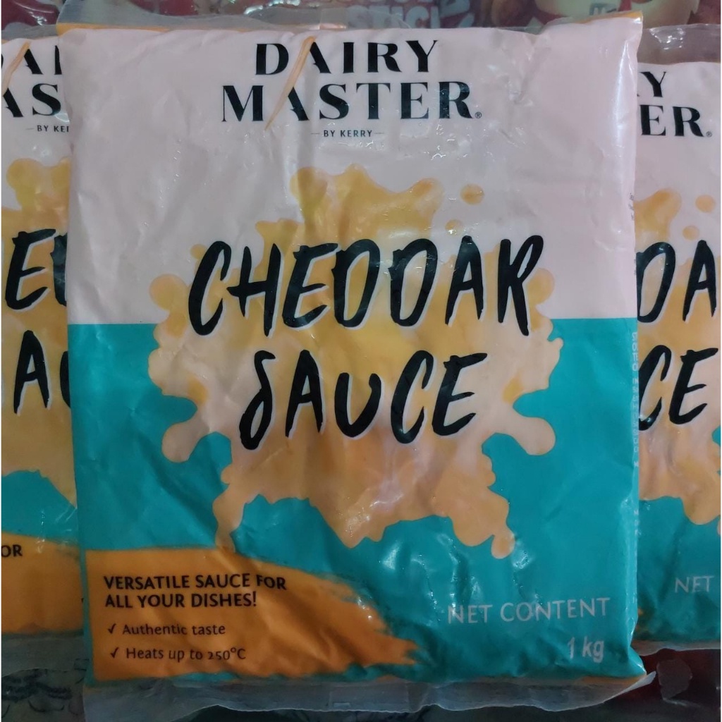 Jual DAIRY MASTER CHEDDAR CHEESE SAUCE 1 KG SAUS KEJU CHEDAR HALAL BY ...