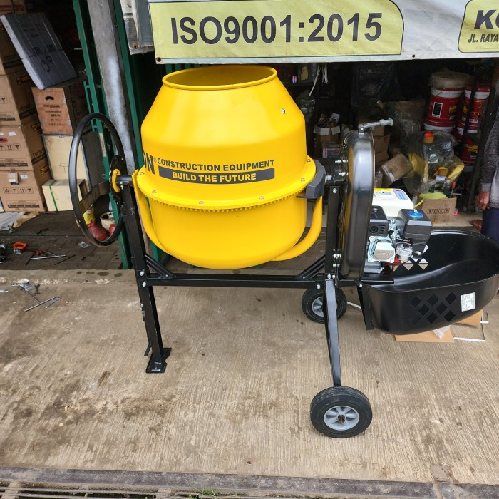 Jual MESIN MOLEN ADUK SEMEN TIGON TCM 200L + ENGINE GX 200 BARU ...