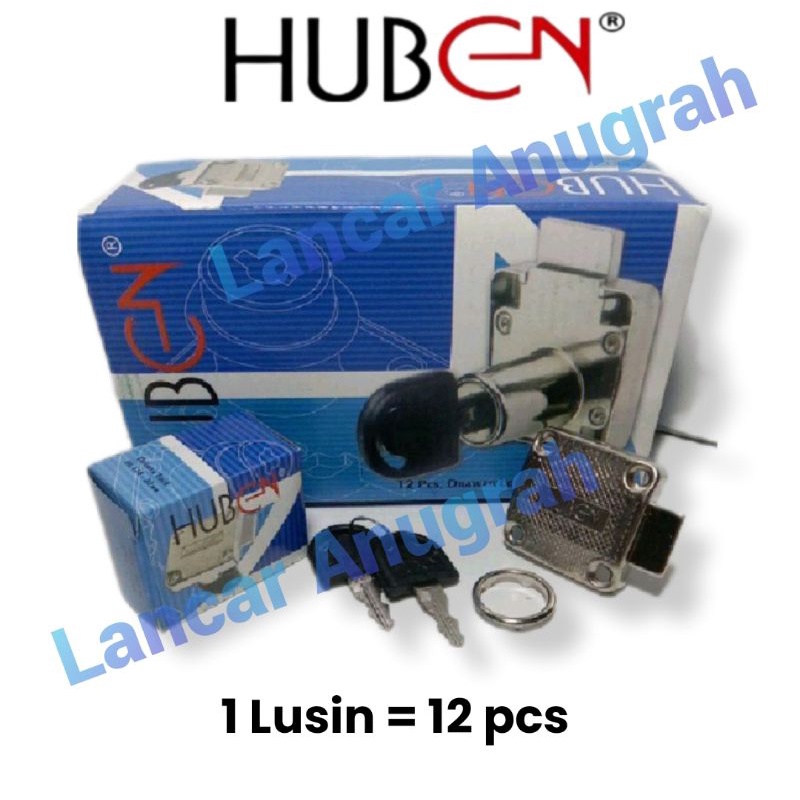 Jual KUNCI ALMARI HL 138 - 22 MM HUBEN || DRAWER LOCK HL 138 - 22 MM ...