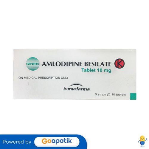 Jual AMLODIPINE BESILATE KIMIA FARMA 10 MG BOX 50 TABLET | Shopee Indonesia Jual AMLODIPINE BESILATE KIMIA FARMA 10 MG BOX 50 TABLET | Shopee Indonesia
