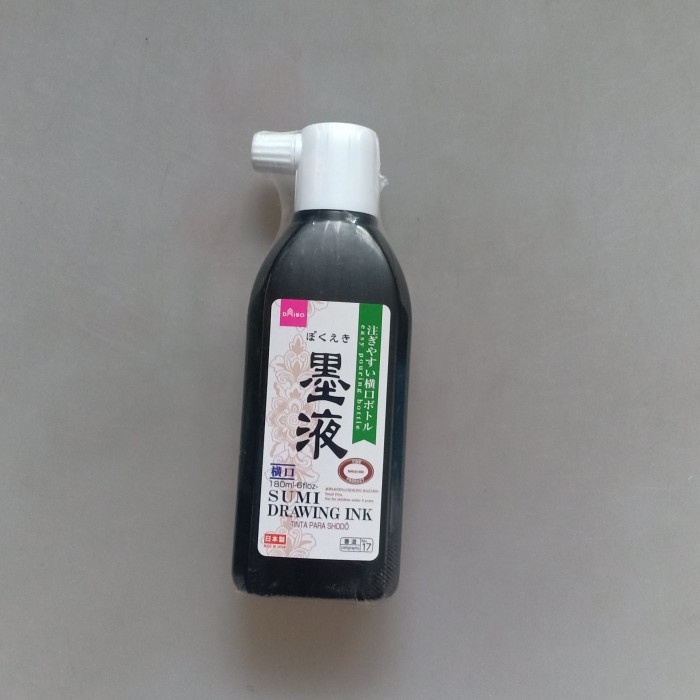 Jual daiso tinta menggambar kaligrafi sumi drawing ink boku-eki ...