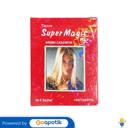 Jual Tissue Super Magic Merah Box 6 Pcs | Shopee Indonesia