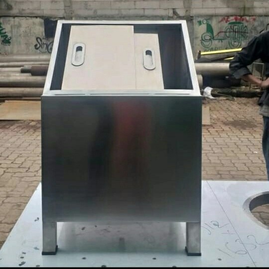 Jual Ice Bin Cabinet 50X50X75 / Tempat Es Batu / Counter Top Ice Bin ...