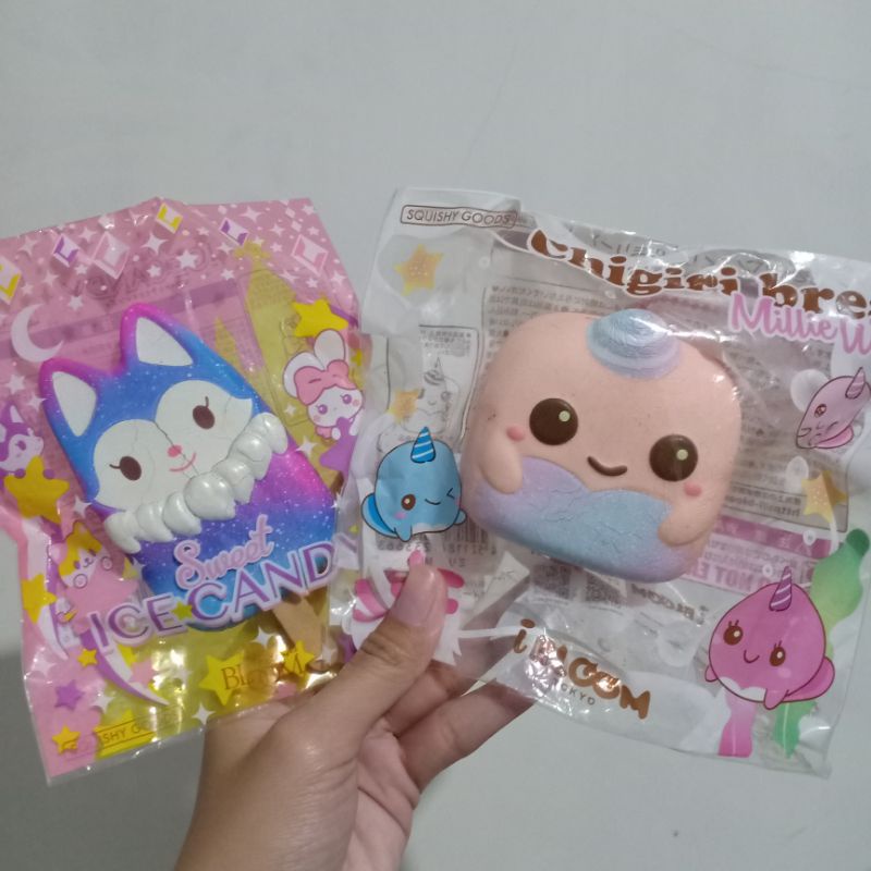 Jual Squishy iBloom Licensed Sweet Ice Candy Popsicle Foxy Galaxy ...