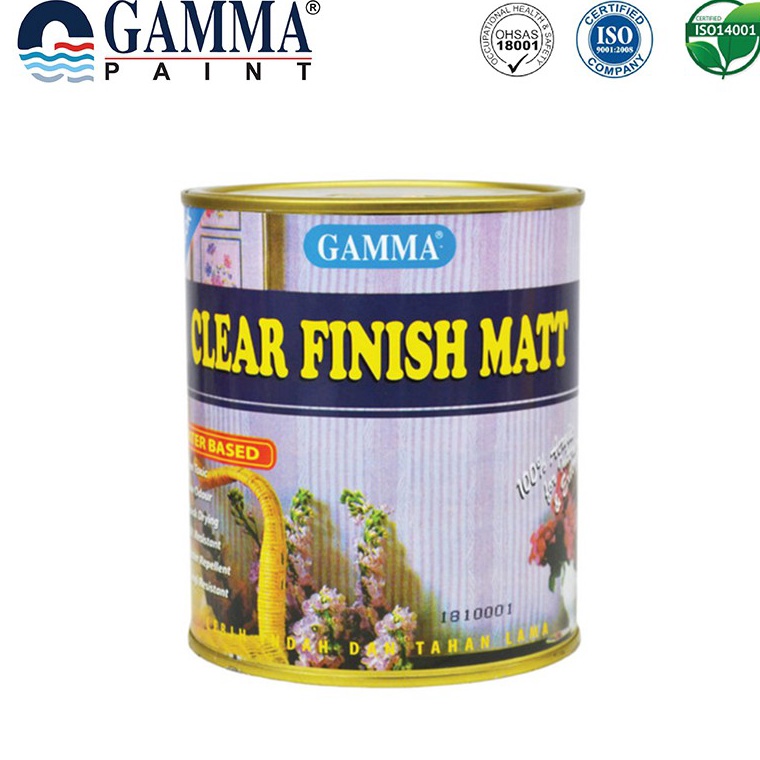 Jual Produk Gamma CLEAR FINISH MATT 1L - Cat Proteksi Coating Tembok ...