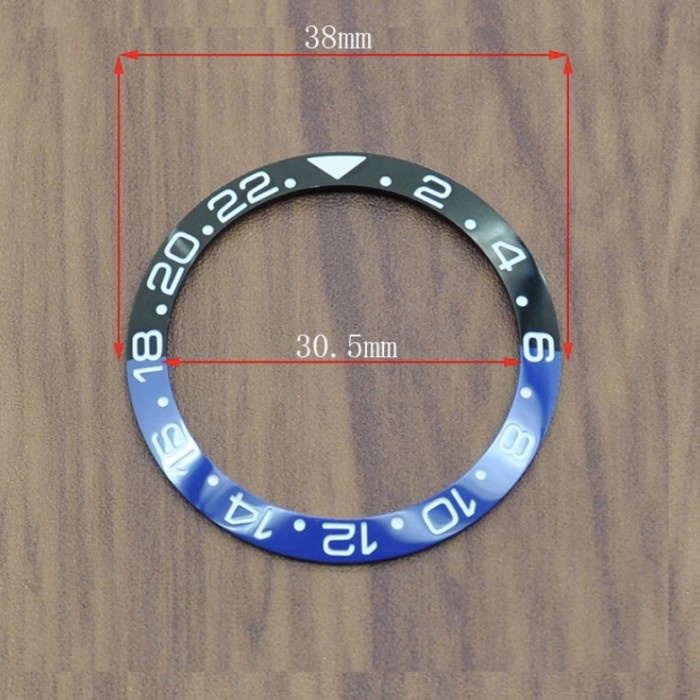Jual MUST HAVE!! SEIKO MOD BEZEL INSERT CERAMIC BATMAN 38MM X 30.5MM ...