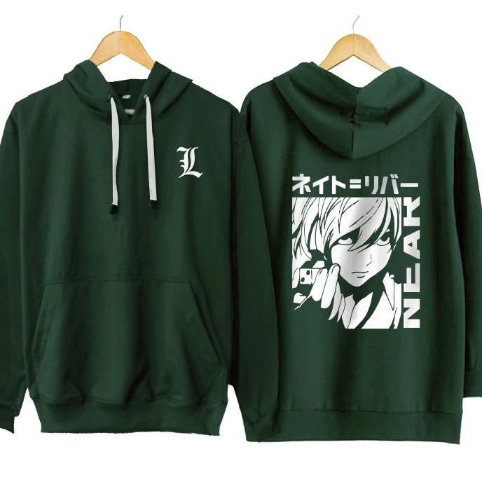 Jual Jaket hoodie jumper anime NATE RIVER - NEAR - DEATH NOTE | Shopee ...