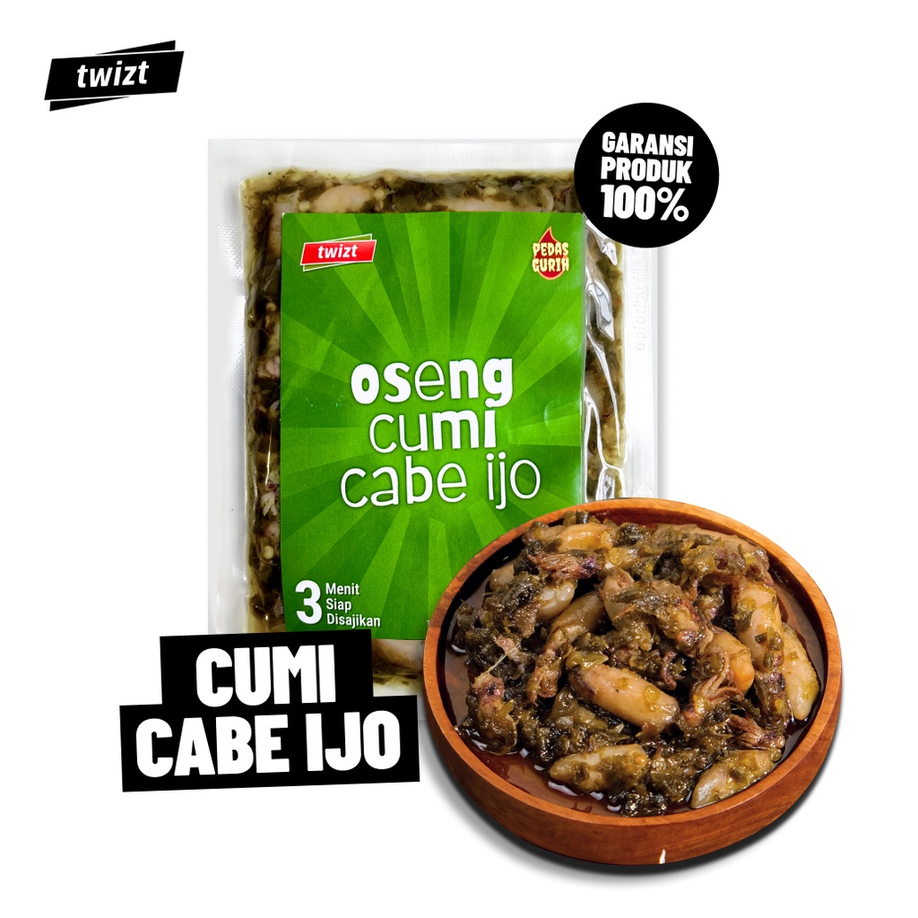 Jual Sambal Twizt - Sambal Cumi Cabe Ijo (100 gram) - Oseng Cumi Cabe ... Jual Sambal Twizt - Sambal Cumi Cabe Ijo (100 gram) - Oseng Cumi Cabe ...