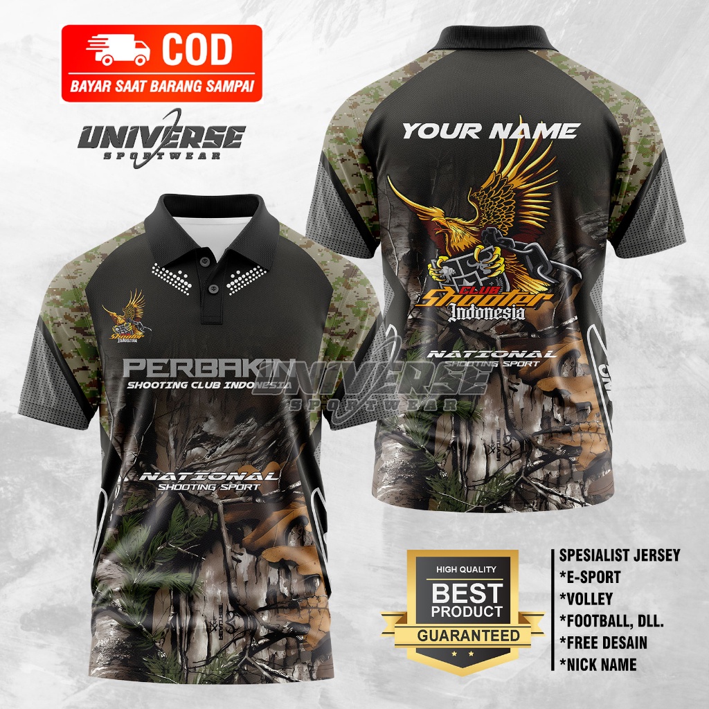 Jual Baju Berburu Desain Terbaru RSEY PERBAKIN aju Camo Jersey Perbakin ...