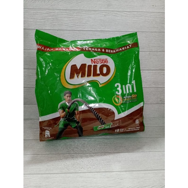 Jual Milo Malay 3in1(18 sachet) | Shopee Indonesia