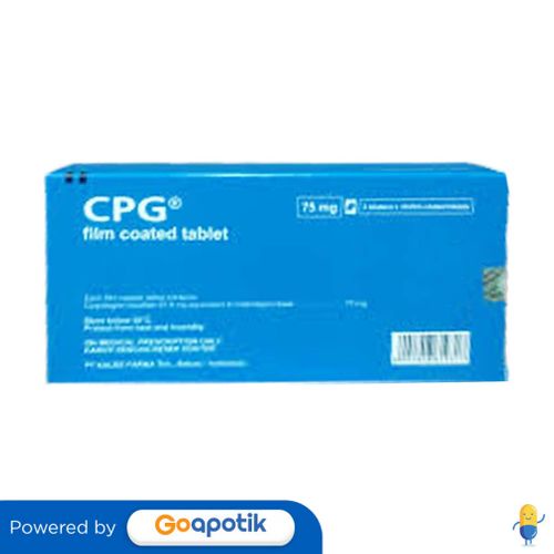 Jual CPG 75 MG BOX 30 TABLET | Shopee Indonesia