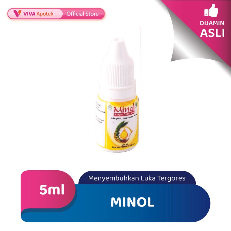 Jual Minol untuk Menyembuhkan Luka Tergores atau Terpotong (5 ml ...