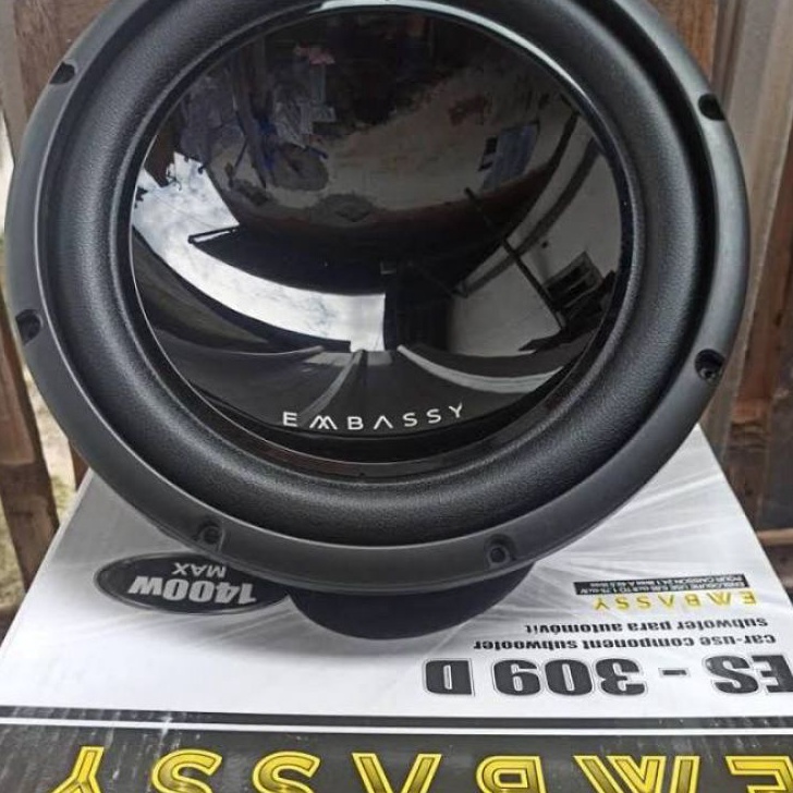 Jual Terlaris SUBWOOFER EMBASSY 309D ES-309D BADAK | Shopee Indonesia