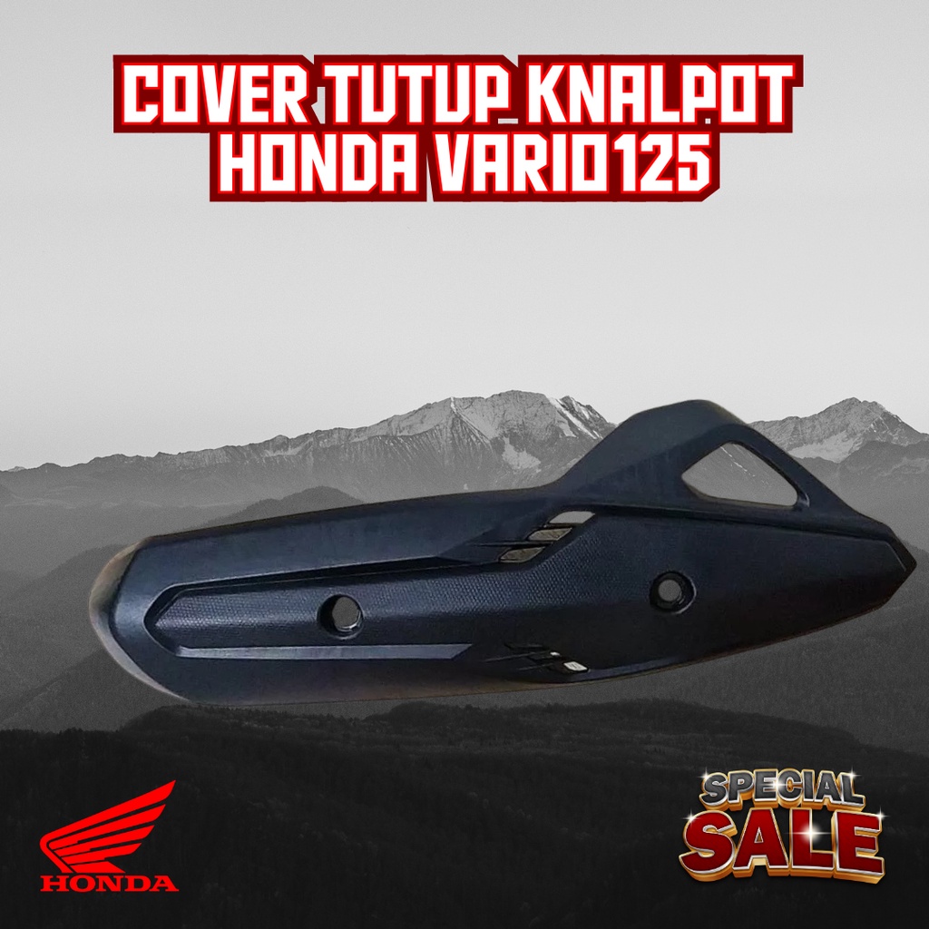 Jual ORIGINAL AHM Cover Tutup Knalpot Tameng Pelindung Motor Honda ...