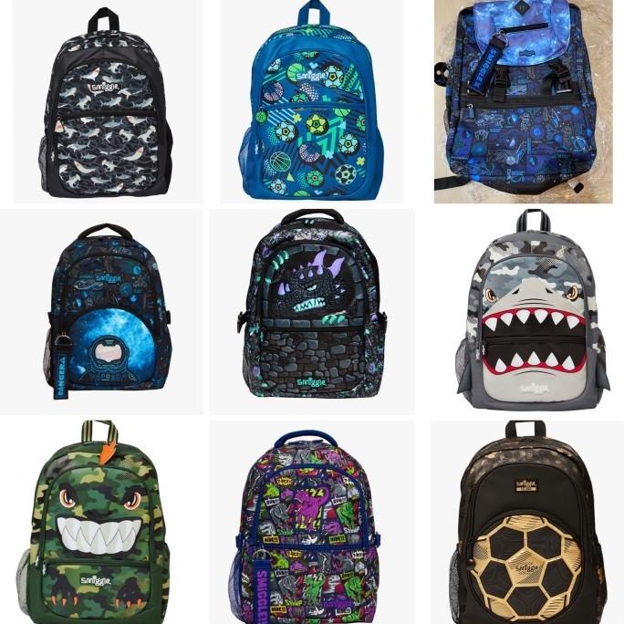 Jual Smiggle Bag Backpack Soccer Bola Gold Black Tas Anak Sekolah ...