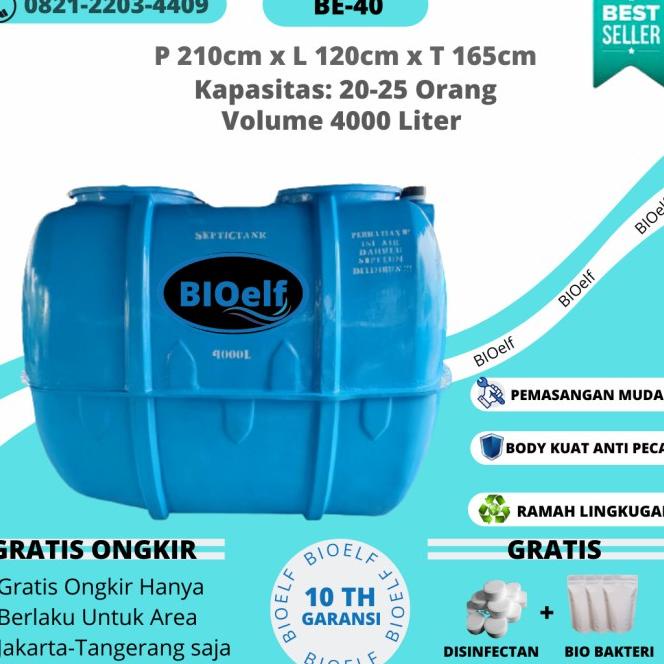 Jual Tangki Bio Septic Tank 4000 Liter Sepitank, Septictank, Septi Tank ...