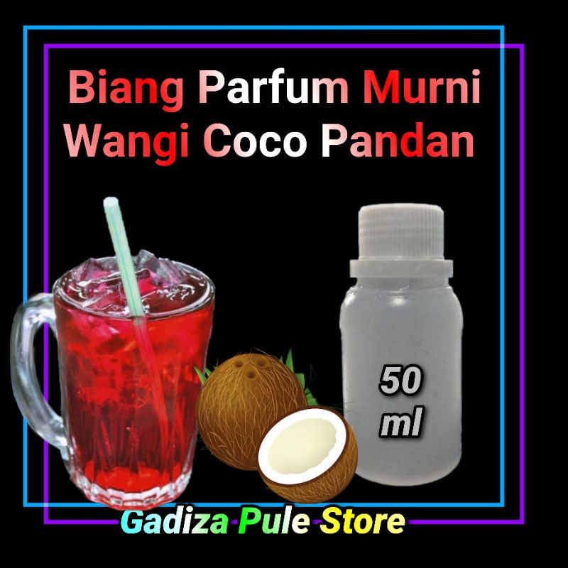 Jual Bibit Parfum COCO PANDAN 50 ml Biang Wangi Murni Original ...