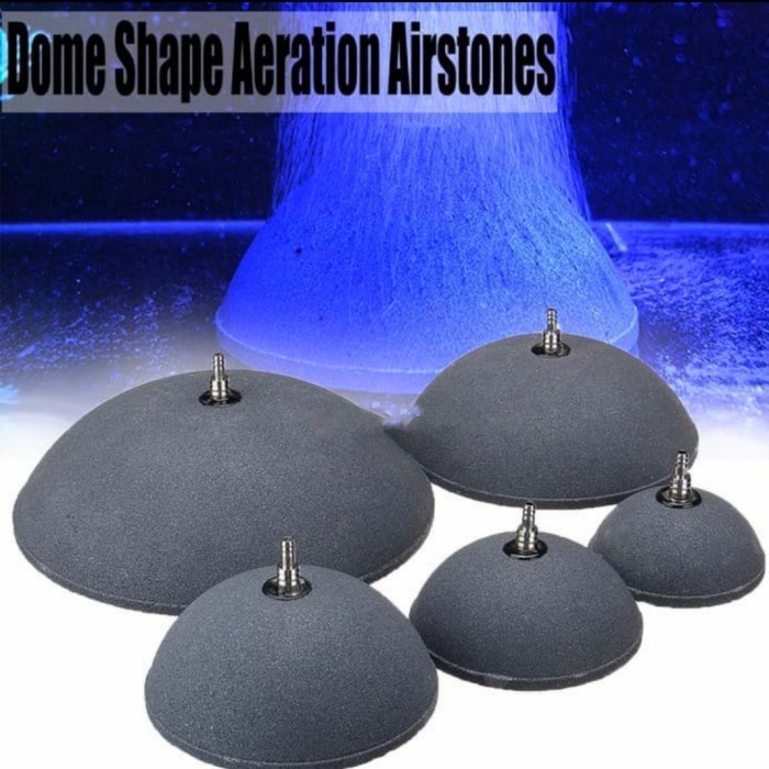 Jual Kolam ikan airstone air stone batu aerator setengah bulat hb029 ...