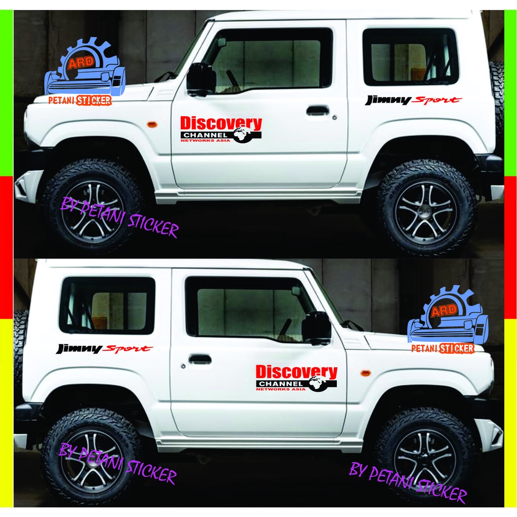 Jual STIKER SUZUKI MOBIL JIMNY BODY SAMPING DISCOVERY JIMNY SPORT ...