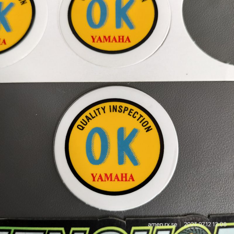 Jual Stiker OK original / sticker OK tengki rxking | Shopee Indonesia