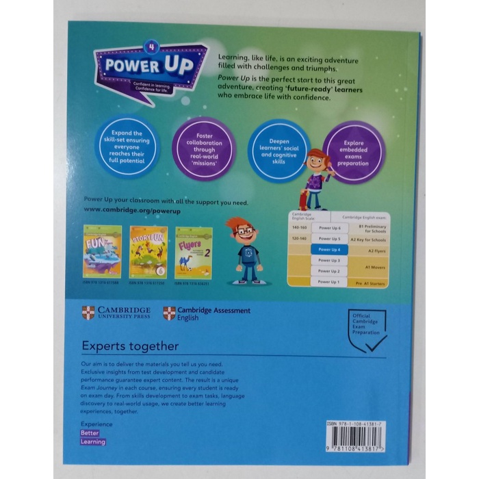 Jual PROMO!!! CAMBRIDGE ENGLISH : POWER UP LEVEL 4 PUPIL'S BOOK TERBARU ...