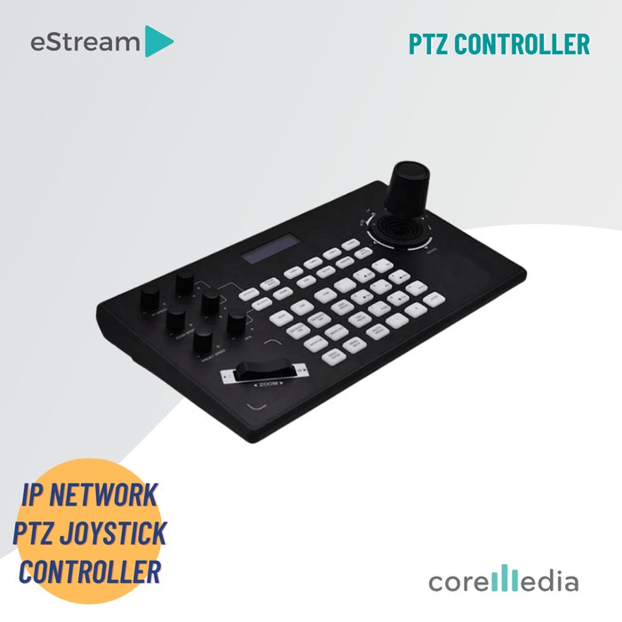Jual eStream IP Network PTZ Joystick Controller Kamera Pan Tilt Zoom ...