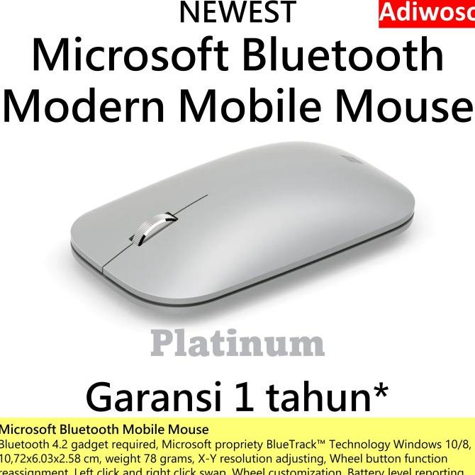 Jual Microsoft Surface Go Bluetooth Mouse | Shopee Indonesia