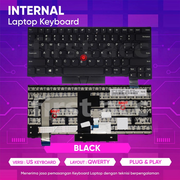 Jual Keyboard Lenovo Thinkpad T470 T480 A475 A485 | Shopee Indonesia