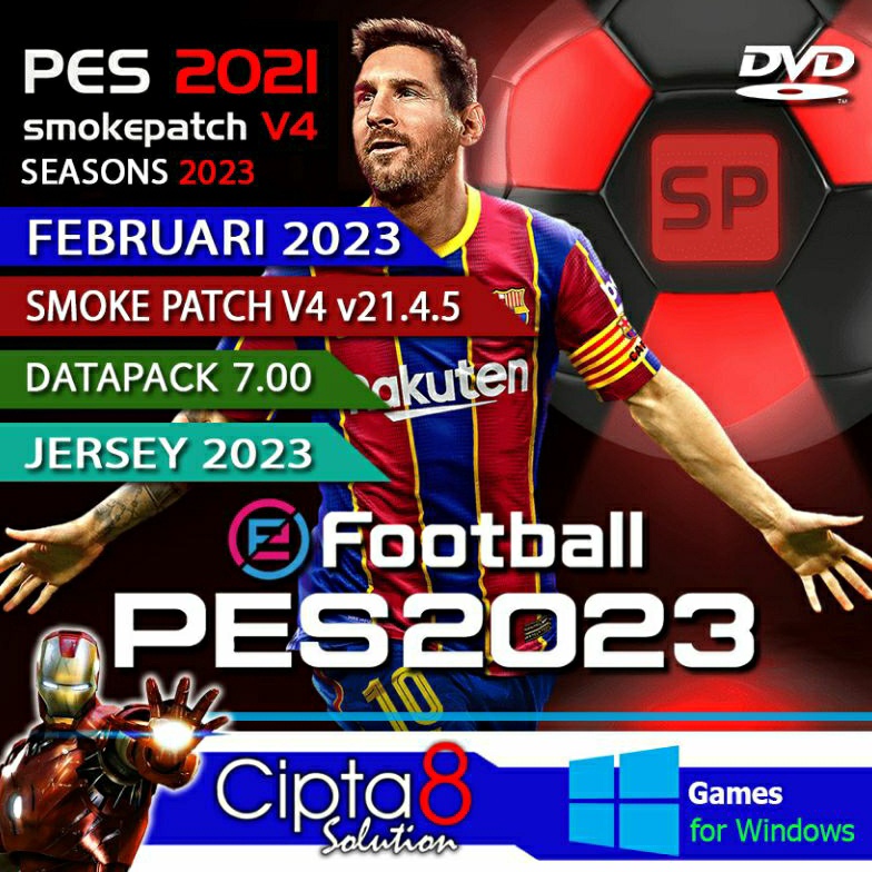 Jual Terbaru 11.11 PES 2021 + SMOKE PATCH V4 SEASON 2023 PRO EVOLUTION SOCCER 2021 - GAME PC ...