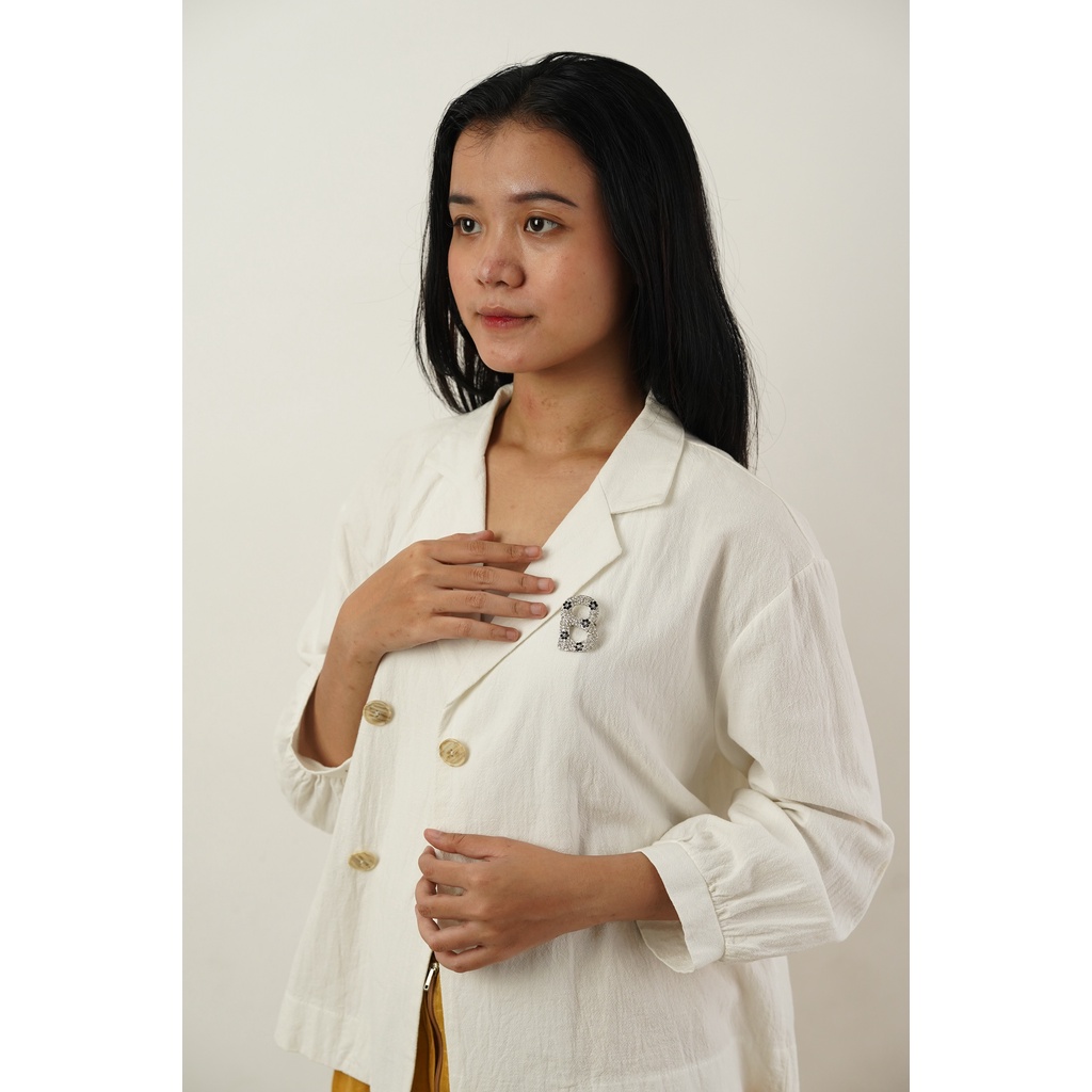 Jual Bros Premium Model B Motif Bunga Warna Gold Dan Silver | Shopee ...