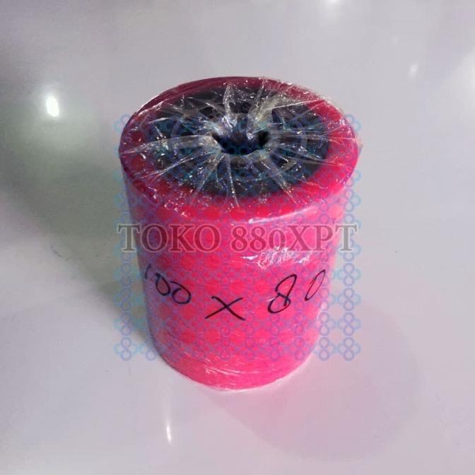 Jual ] Roda Hand Pallet 80 X 100 mm PU Polyurethane Merah Red Truck ...