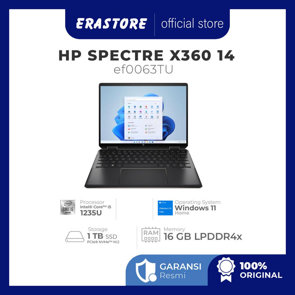 Jual HP Laptop Spectre X360 14-ef0063TU Corei5 16 GB 1TB SSD | Shopee ...
