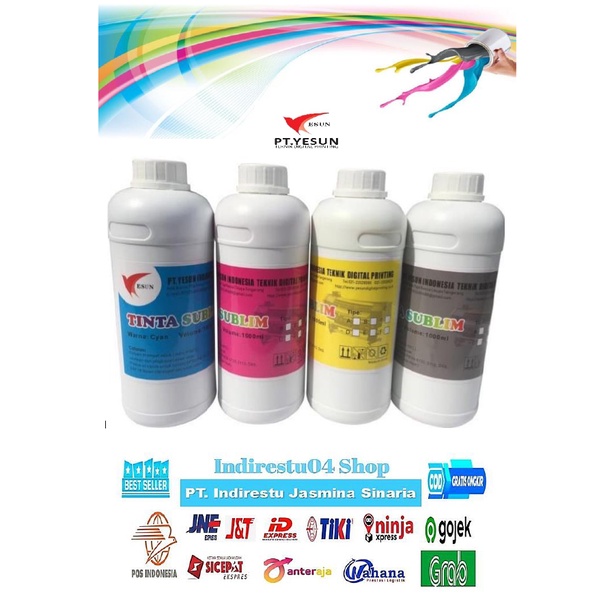 Jual Tinta Sublim / Tinta Sublimasi / Tinta Textile Yesun Type B - 1 ...