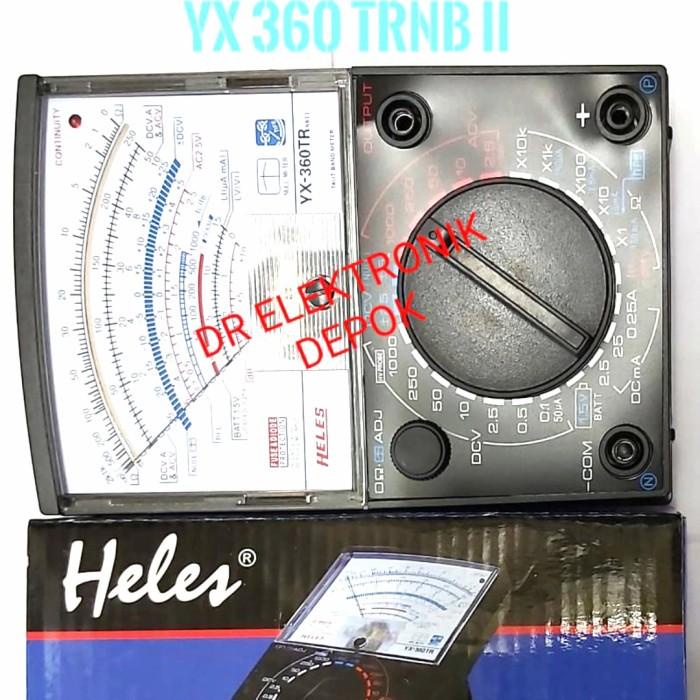 Jual Multimeter ORI Avometer Multitester Analog Heles YX 360 TRNB ...