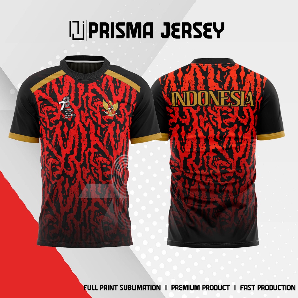 Jual Y7B JERSEY KAOS BAJU TEMA HUT RI KE 78 TAHUN V2 / INDONESIA MERDEKA / 17 AGUSTUS 2023 ...