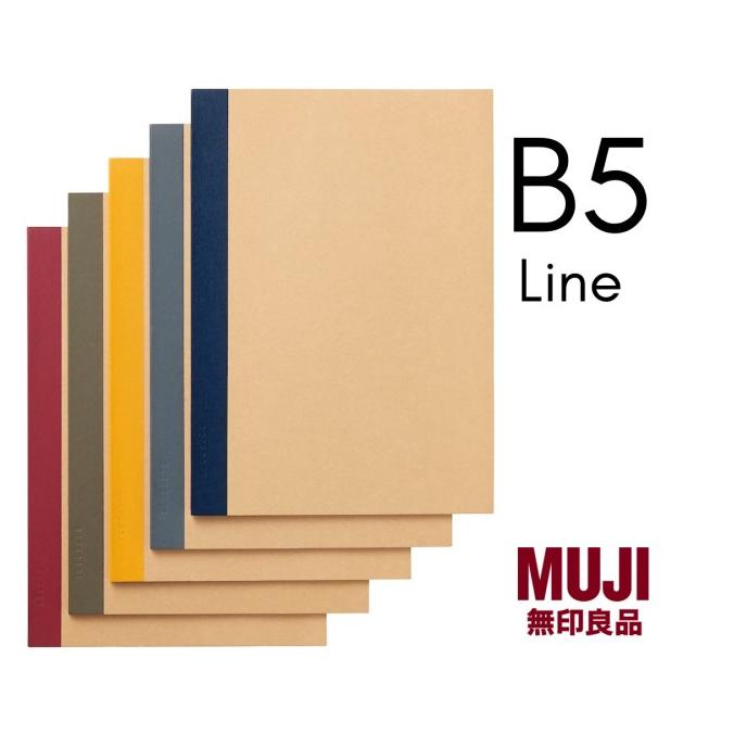 Jual Muji Notebook B5 ( 5 Buah Buku/Set) | Shopee Indonesia