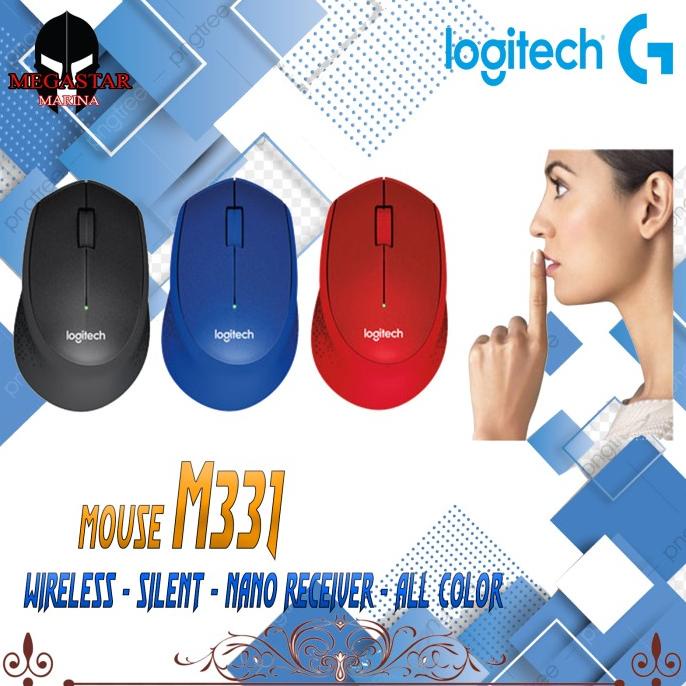 Jual LOGITECH M331 MOUSE WIRELESS SILENT ( ALL WARNA ) | Shopee Indonesia