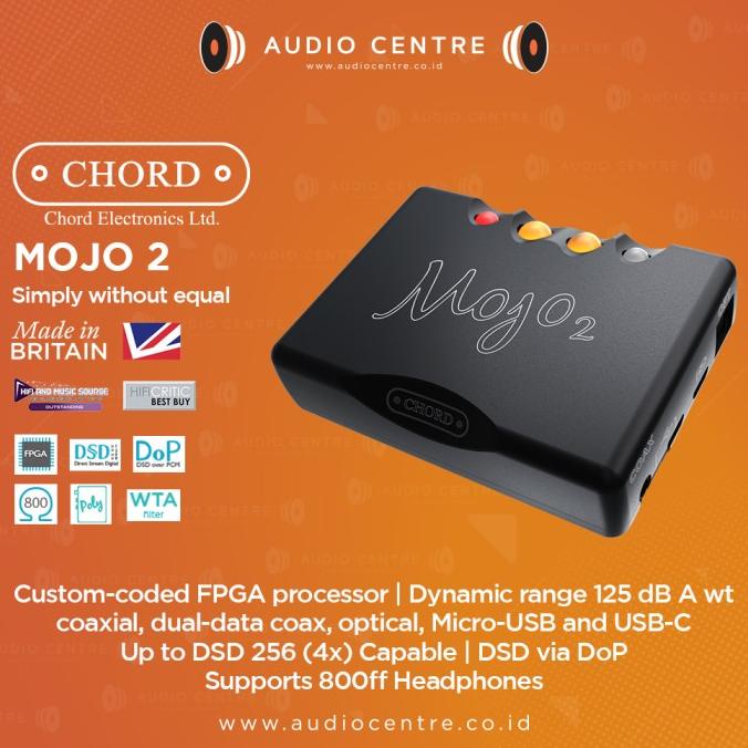 Jual Chord Mojo 2 Portable DAC Headphone Amplifier | Shopee Indonesia