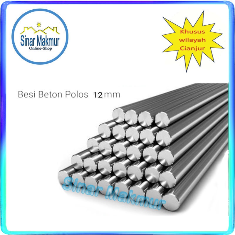 Jual Besi Beton Behel Polos 12 MM | Shopee Indonesia