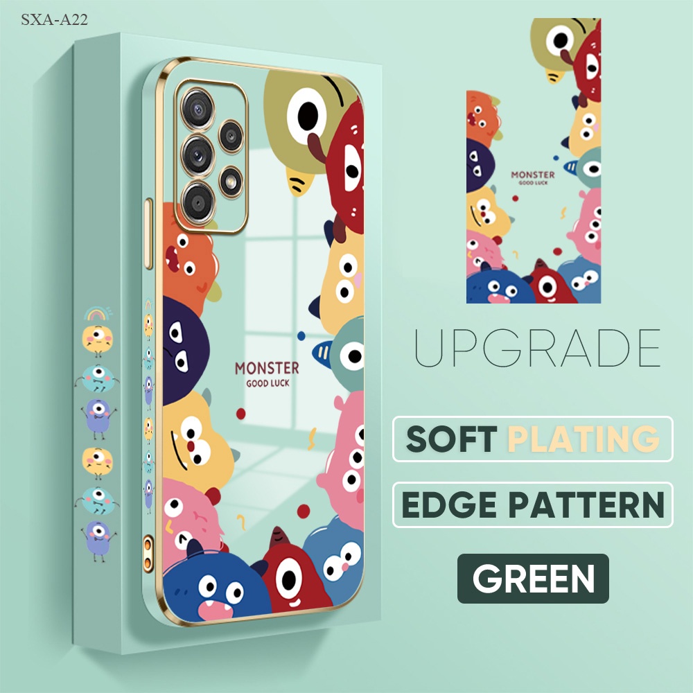 Jual Compitable With Samsung Galaxy A22 A23 A32 A33 A52 A52S A53 A72 A73 4G 5G Casing HP Phone ...