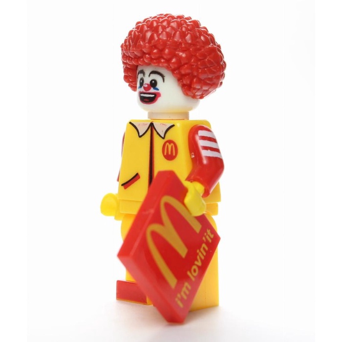 Jual City Ronald McDonald's Mcd Restaurant Badut Minifig Minifigures ...