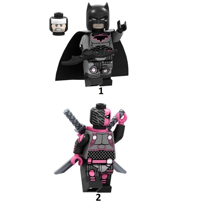 Jual DC Batman Deathstroke Beast Boy No Justice Entropy Minifigure ...