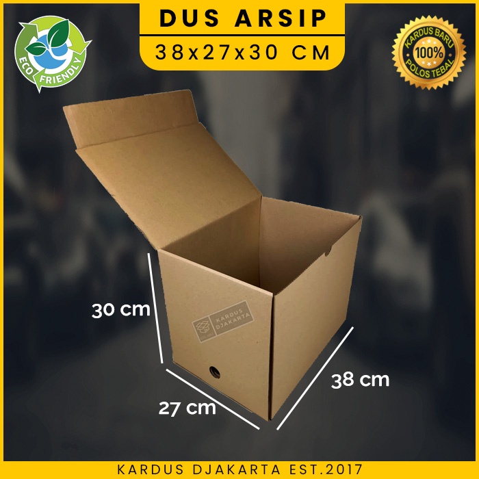 Jual Kardus Arsip / Box File / Kotak Arsip 38x27x30 cm | Shopee Indonesia