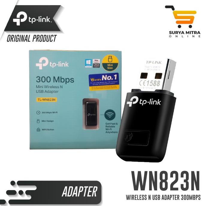 Jual USB Wifi TP-Link Wireless N USB Adapter TL-WN823N 300Mbps | Shopee ...