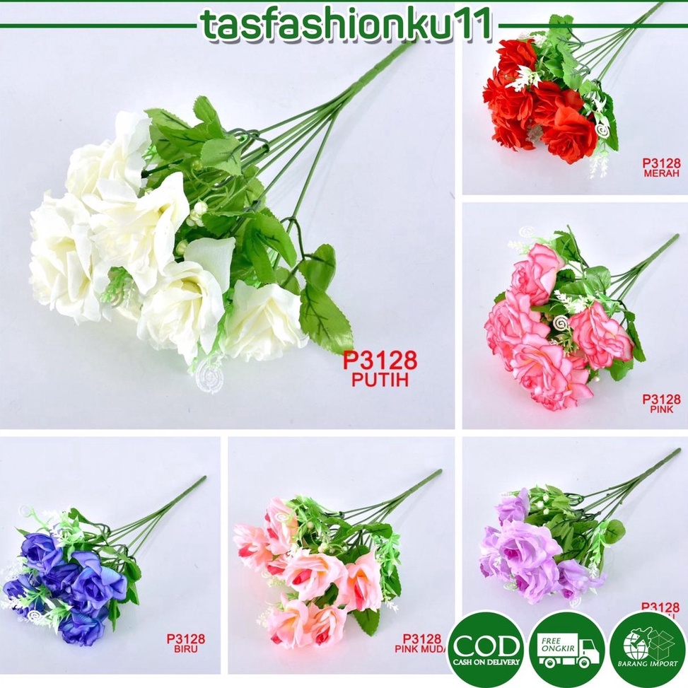 Jual AWKODE74 TF11 COD P3128 ( 1KILO BISA MUAT 28PCS ) BUNGA DEKORASI ...