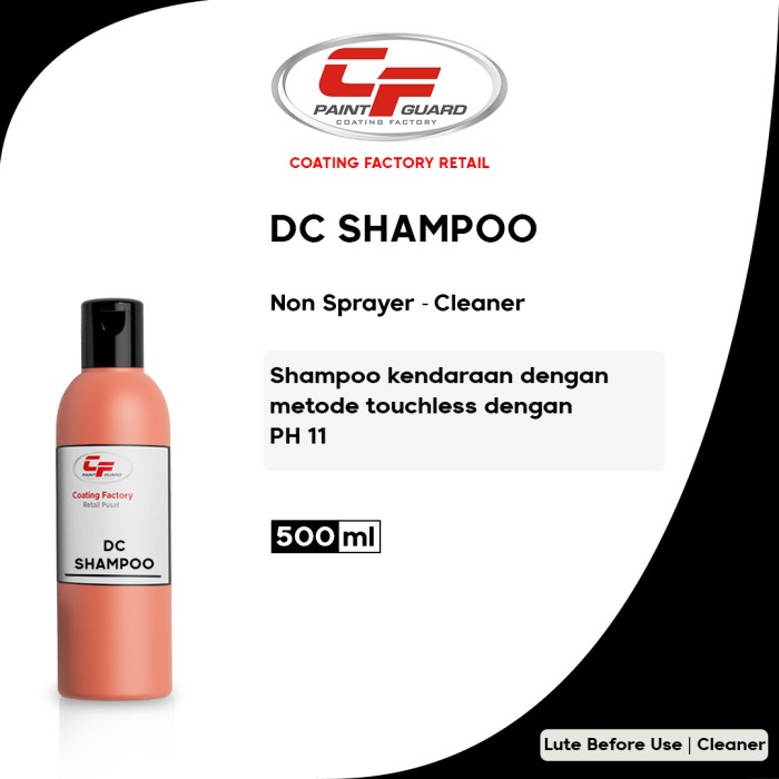 Jual Dirt Cut Shampoo / Touchless Shampoo Original by Coating Factory ...