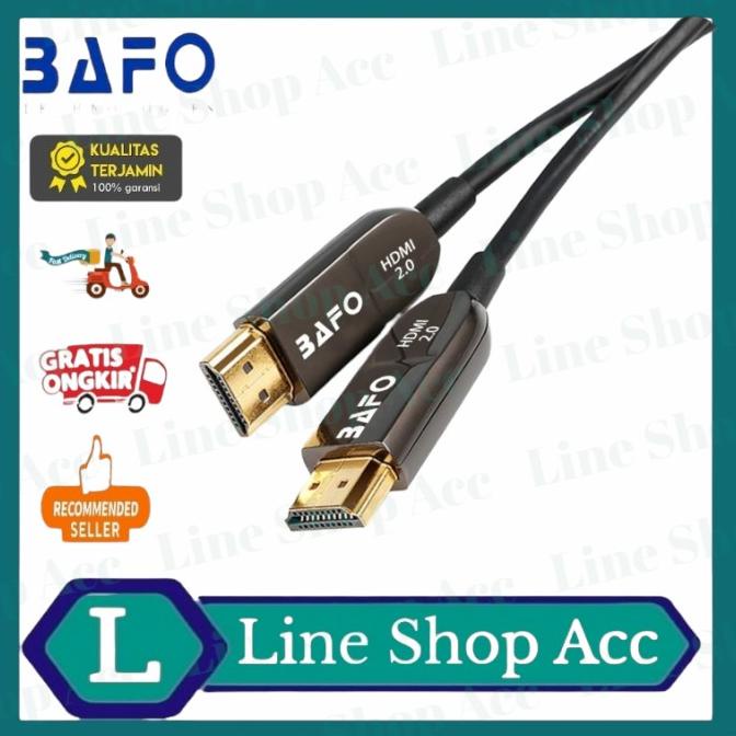 Jual Kabel Bafo Hdmi Fiber Optic/Optik (20M, 25M, 30M, 40M, 50M, 75M, 100M) | Shopee Indonesia